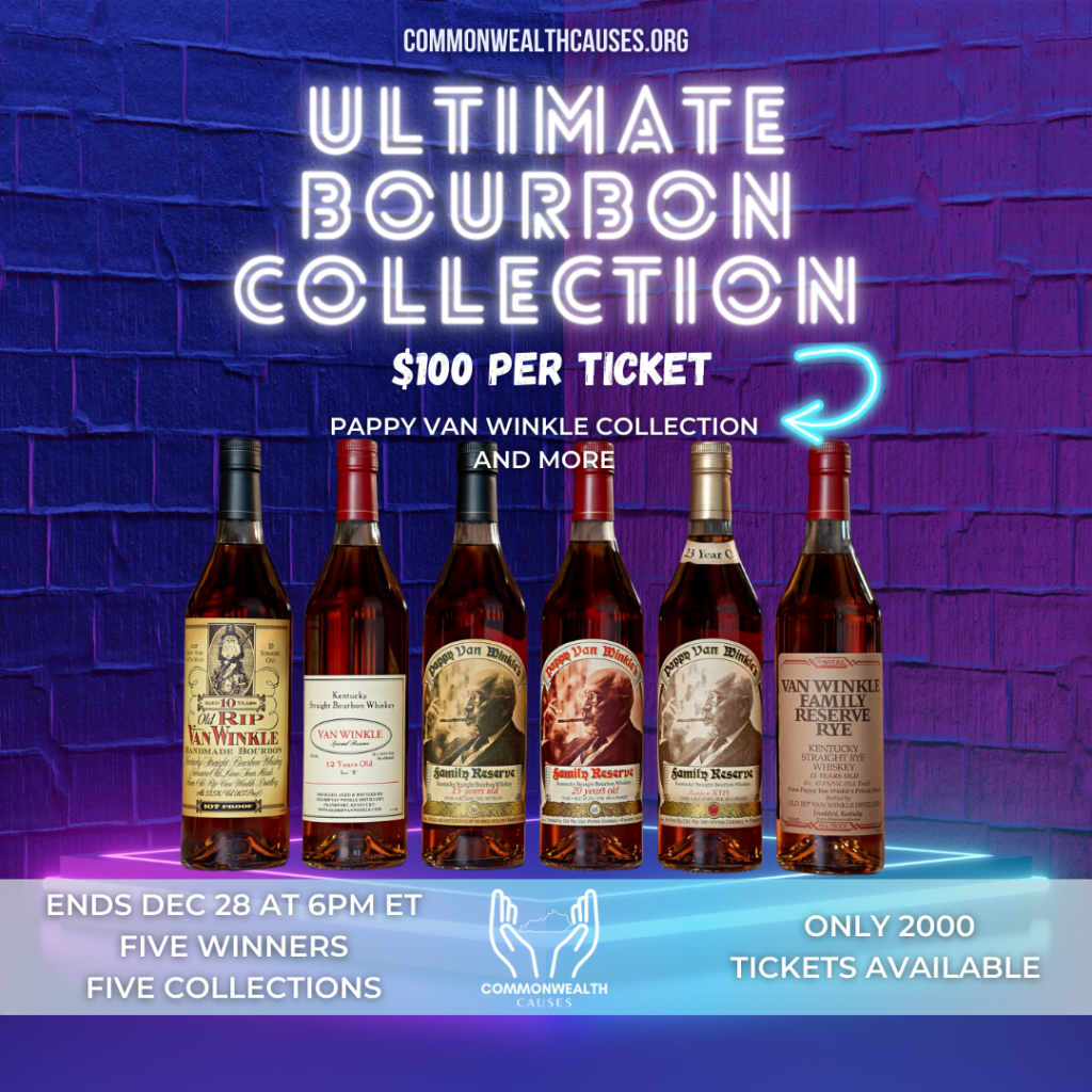 December 2023 Ultimate Bourbon Collection Raffle | Commonwealth Causes
