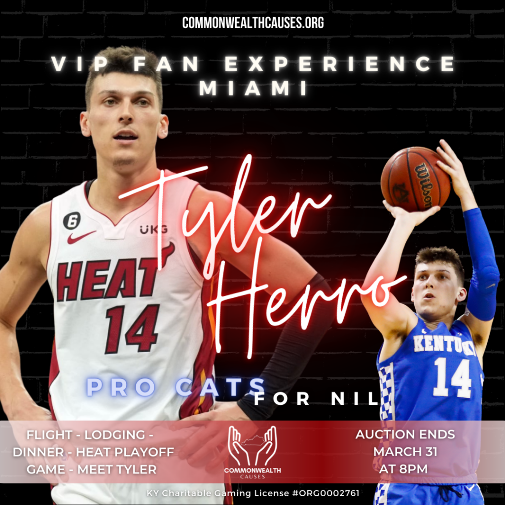 Tyler Herro VIP Fan Experience Auction | Pro Cats for NIL ...