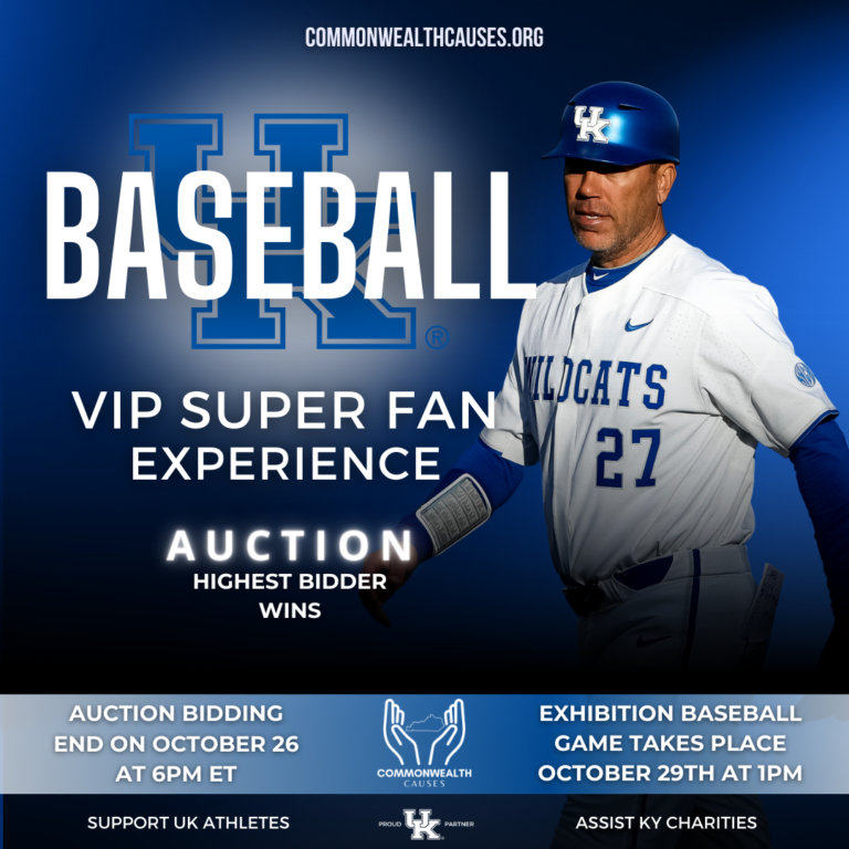 UK Baseball Super Fan VIP Experience Auction | Commonwealth Causes