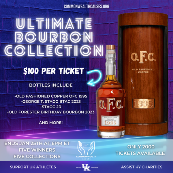 January 2024 Ultimate Bourbon Collection Raffle | Commonwealth Causes