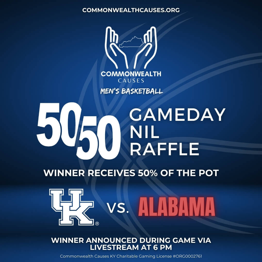 Men's Basketball Gameday 50/50 NIL Raffle | Commonwealth Causes