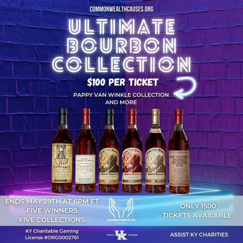 The Ultimate Bourbon Collection Raffle | Commonwealth Causes